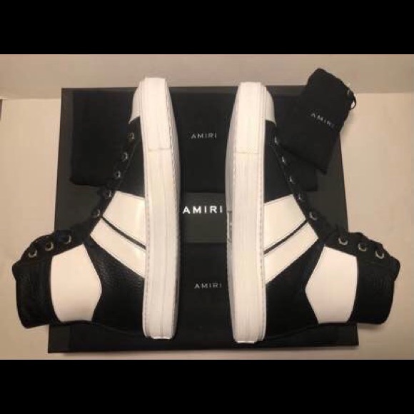 AMIRI | Shoes | Amiri High Top Chunky Sole Black White Ds With Box ...